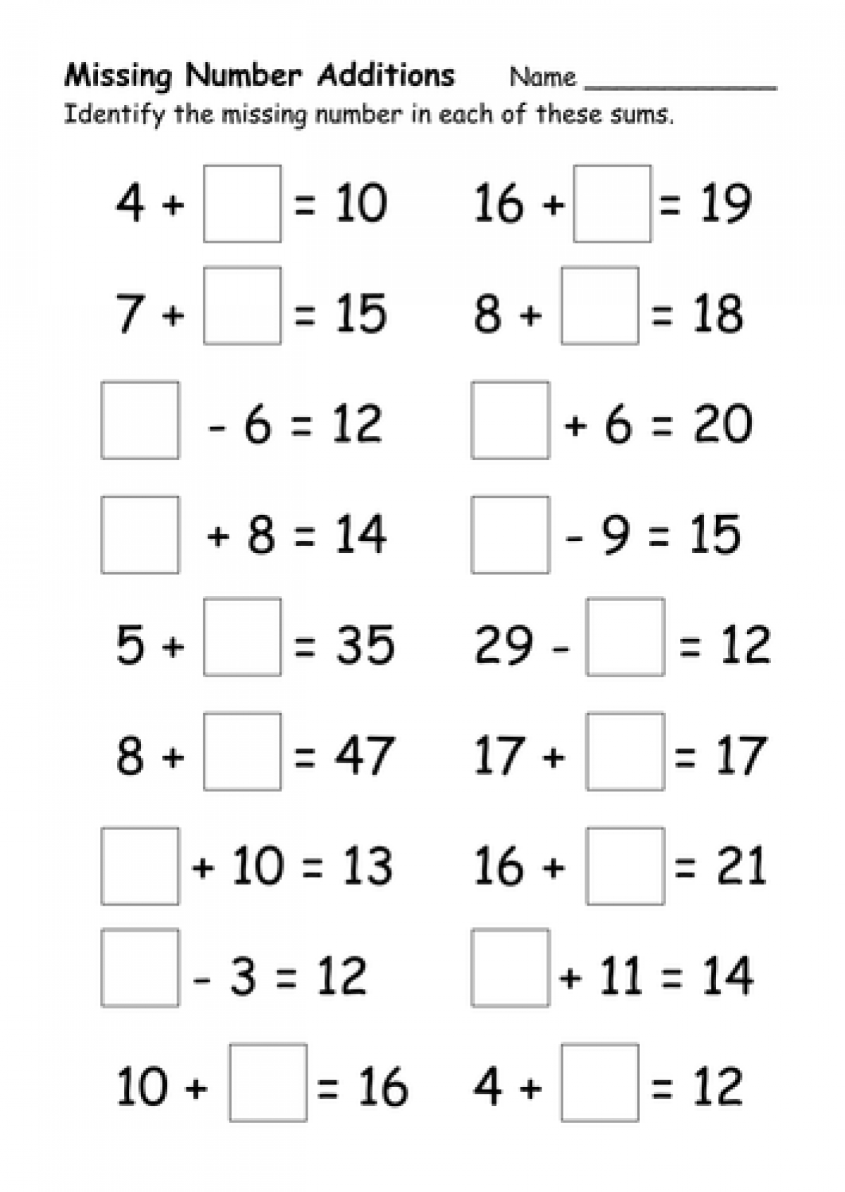 Adding Integers Worksheet Pdf