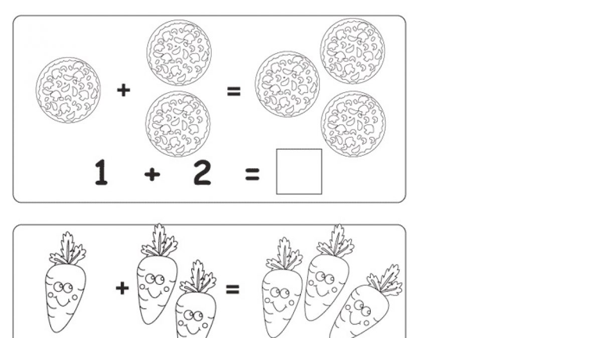 Kindergarten Addition Coloring Worksheets Addition Color By Number
