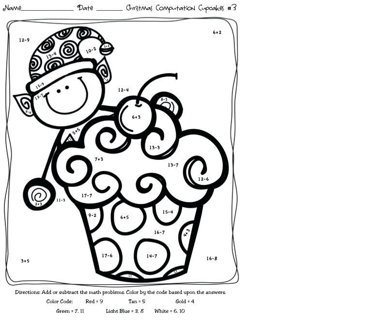 Subtraction Coloring Worksheets 4th Grade - Worksheet School