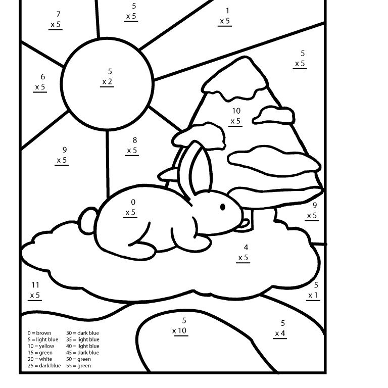 Multiplication Coloring Worksheets Worksheet School Multiplication Coloring Worksheets Worksheet School