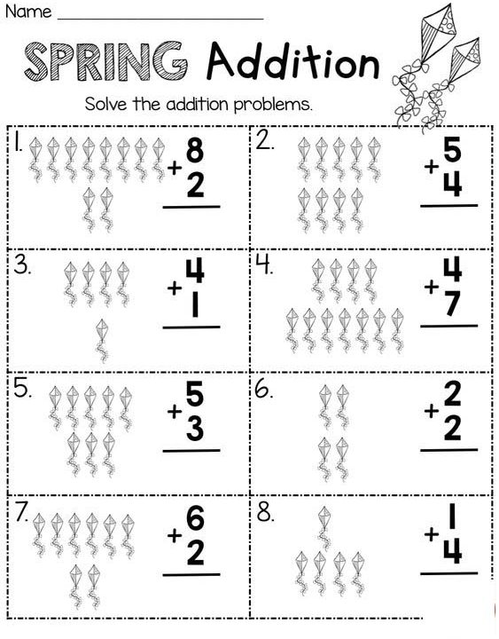 Bunny Subtraction - Worksheet School