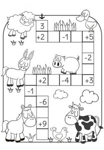 Number Decomposition - Worksheet School